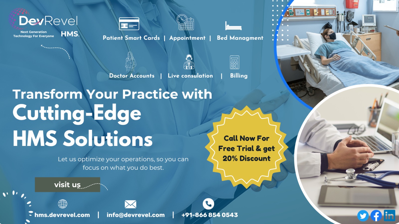 Hospital Management Software | DevRevel